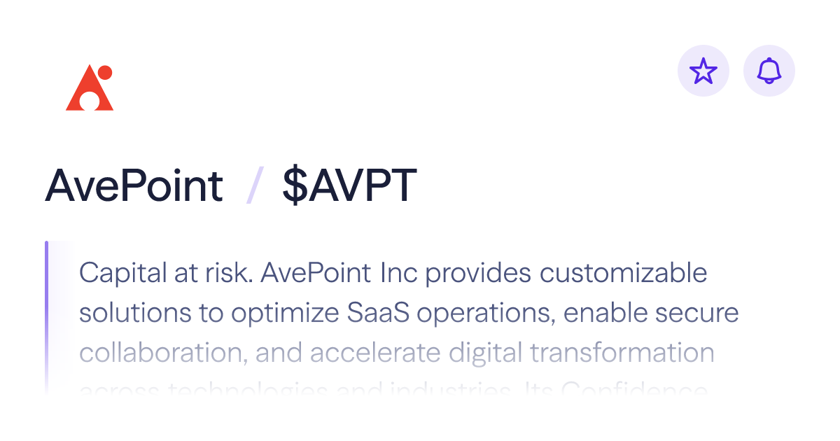 Buy AvePoint stock | $AVPT Share Price | Lightyear