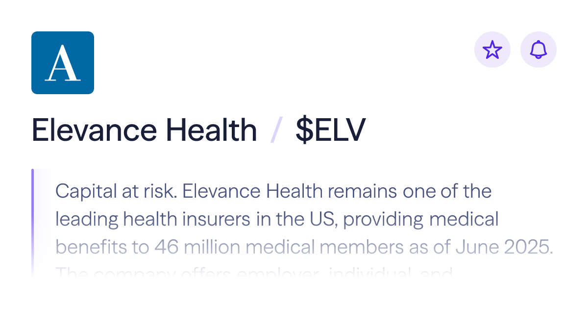 Buy Elevance Health stock | $ELV Share Price | Lightyear