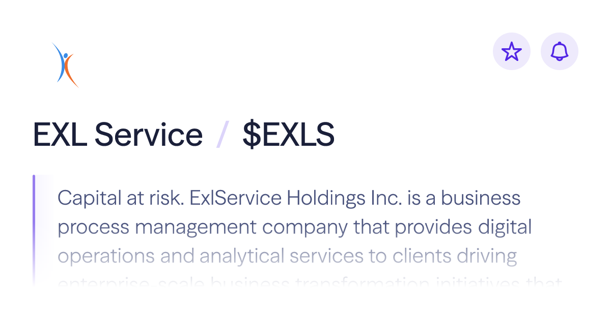 Buy EXL Service stock | $EXLS Share Price | Lightyear