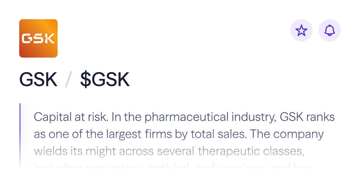 Buy GSK stock | $GSK Share Price | Lightyear
