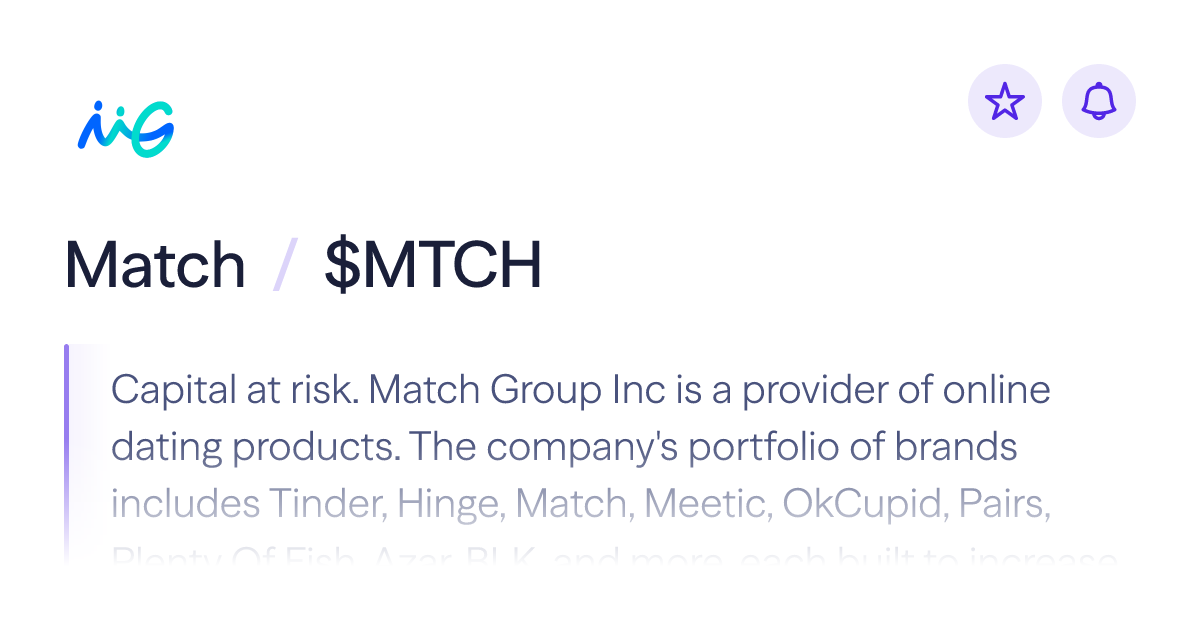 Buy Match stock | $MTCH Share Price | Lightyear
