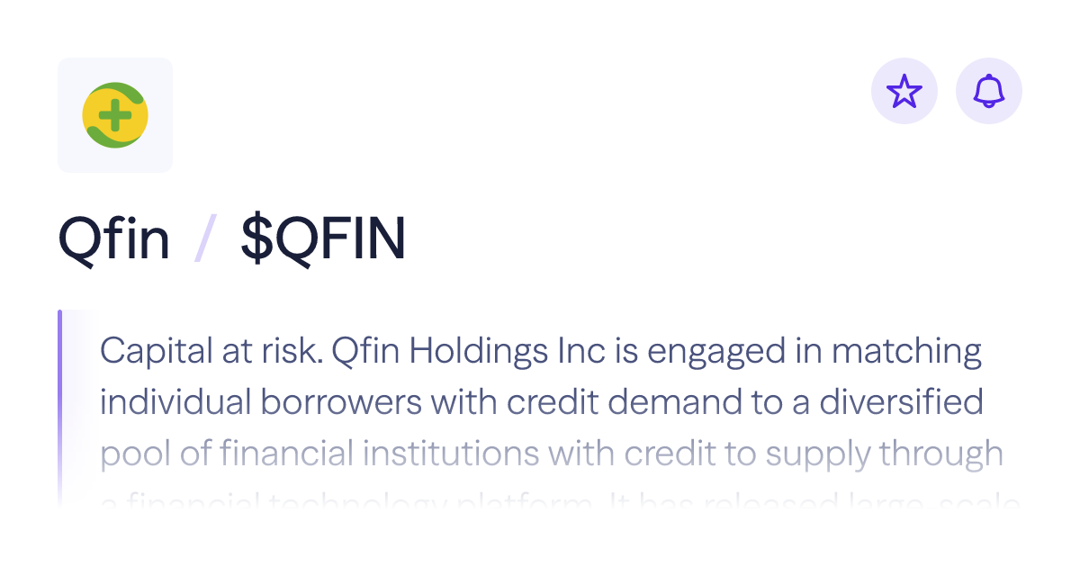 Buy Qfin stock | $QFIN Share Price | Lightyear