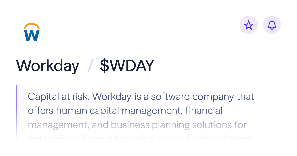 Buy Workday stock | $WDAY Share Price | Lightyear